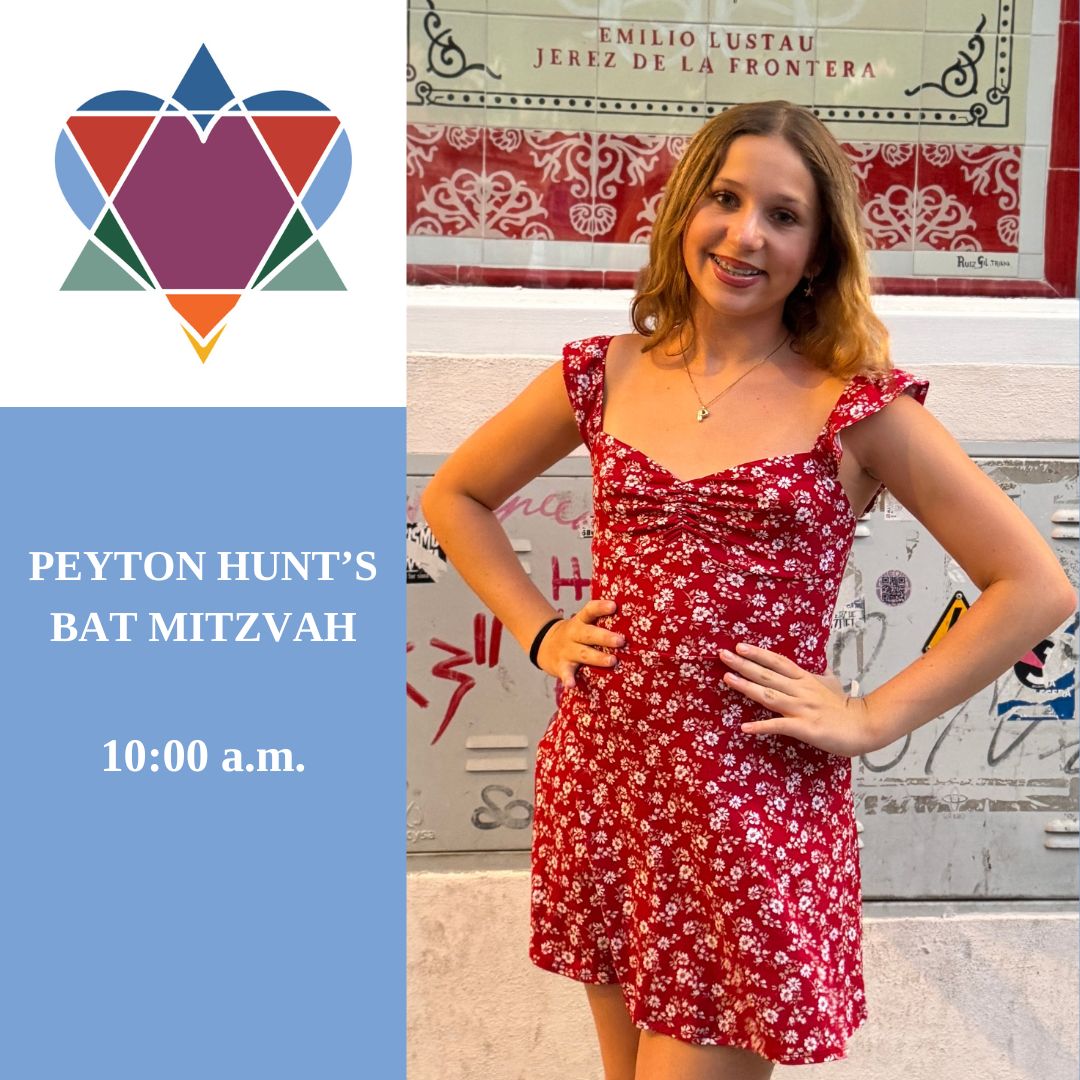 PEYTON HUNT’S BAT MITZVAH | Congregation Ner Tamid - Reform Temple in Las Vegas, NVCongregation ...