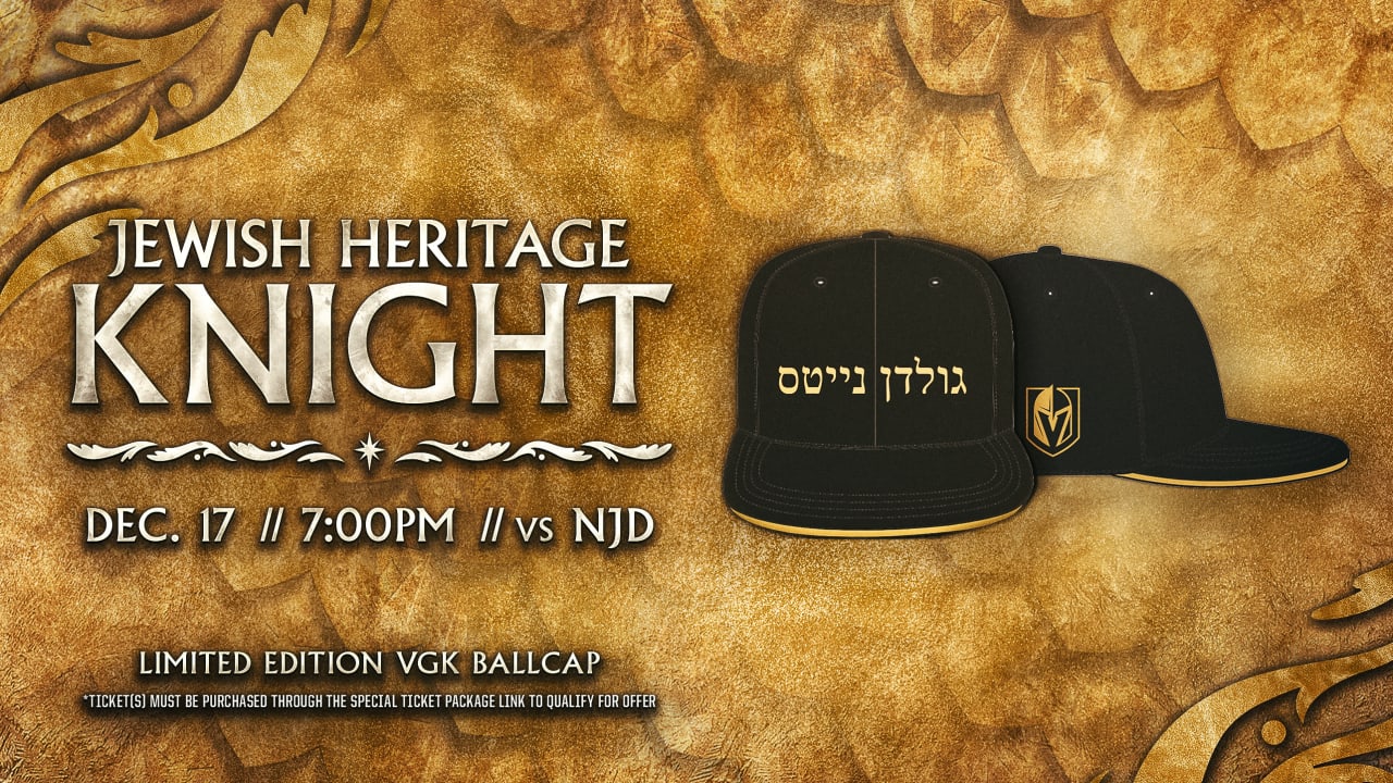 LAS VEGAS GOLDEN KNIGHTS HOST JEWISH HERITAGE KNIGHT | Congregation Ner ...